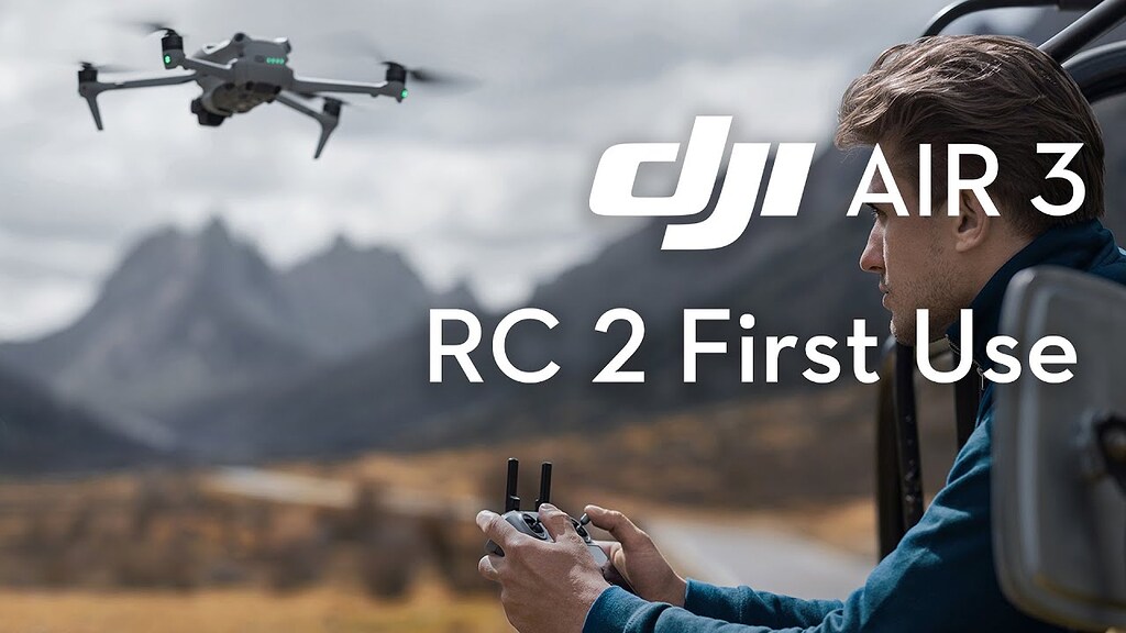 HOW TO: DJI RC 2 First Use Guidelines - Air 3 - DJI Drone Help Forum